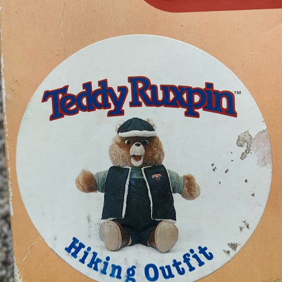 Teddy Ruxpin | Toys | Vintage Teddy Ruxpin Adventure Hiking Outfit ...